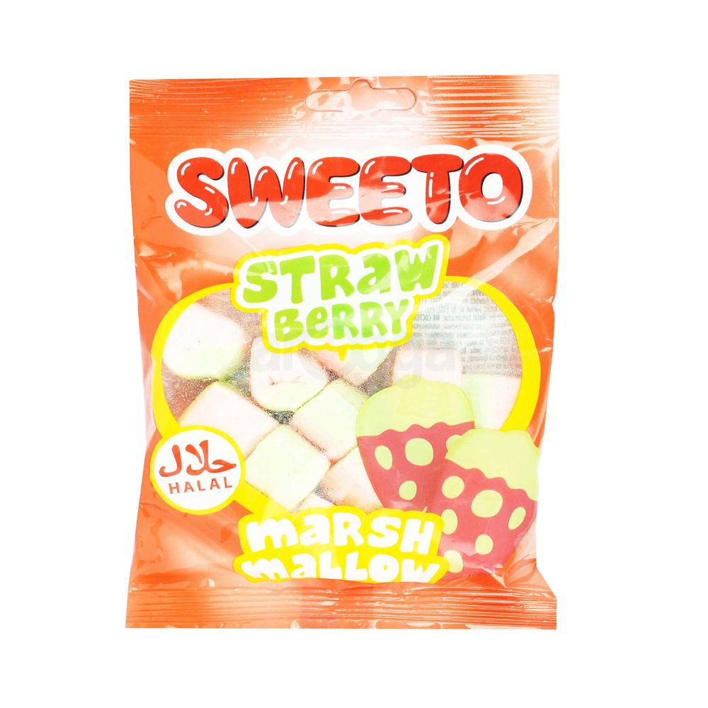 Sweeto Strawberry Marshmallow - 30g - Arogga Ltd