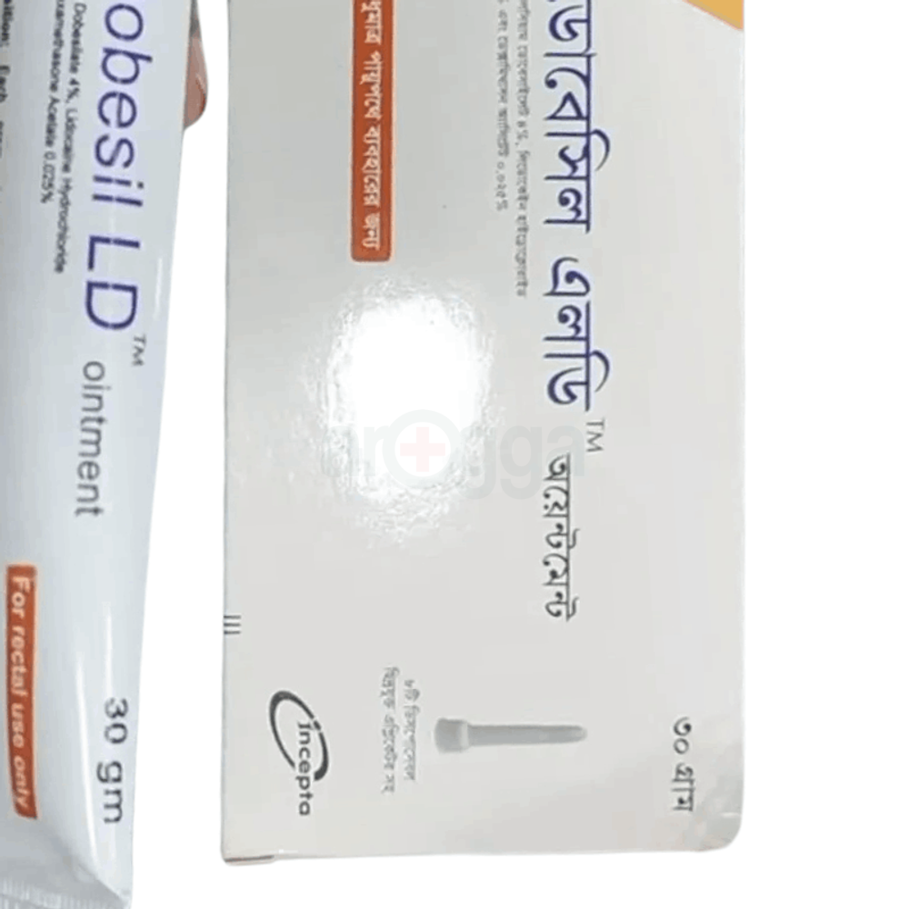 Dobesil LD 4%+2%+0.025% ointment - Arogga Online Pharmacy