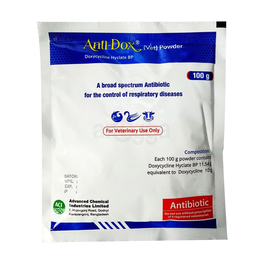 Anti-Dox Vet 100gm - Arogga Online Pharmacy