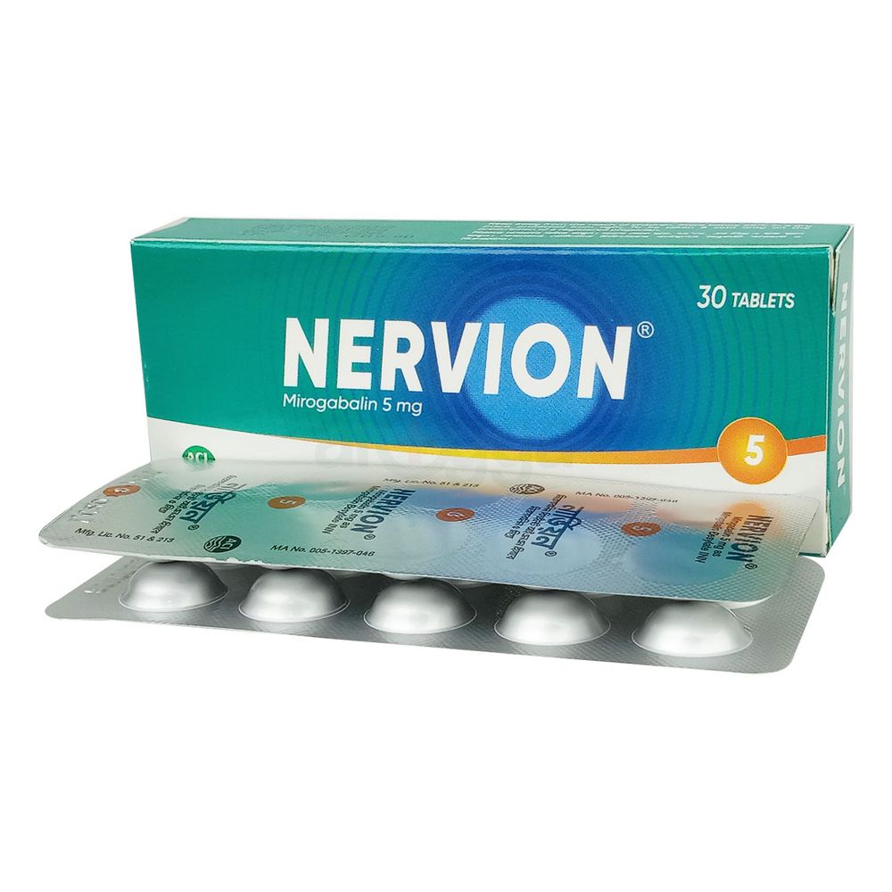 Nervion 5mg tablet - Arogga Online Pharmacy