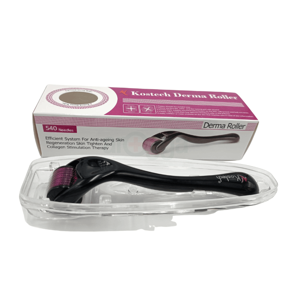 Derma Roller System 540 Needles Derma For Face And Skin Care - 0.25mm ...