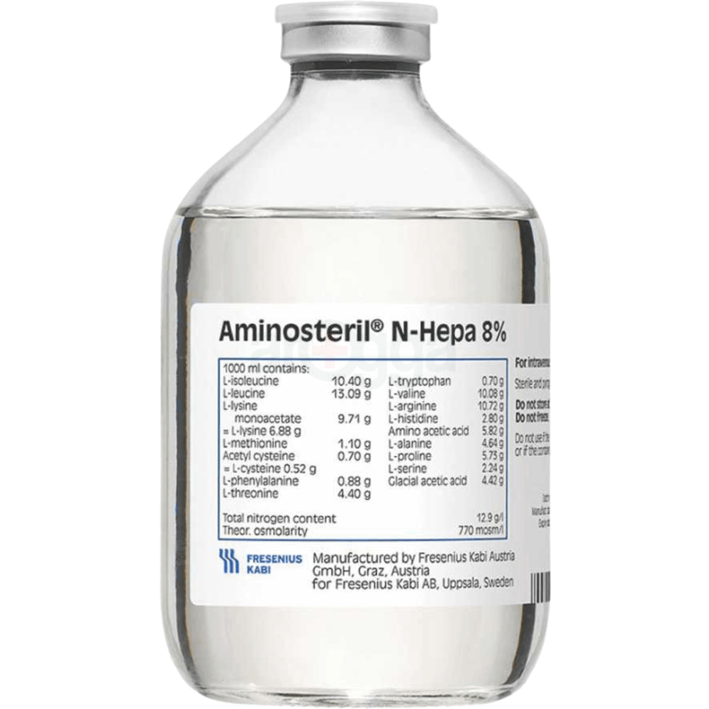 Aminosteril N-Hepa 8% 500ml injection - Arogga Online Pharmacy