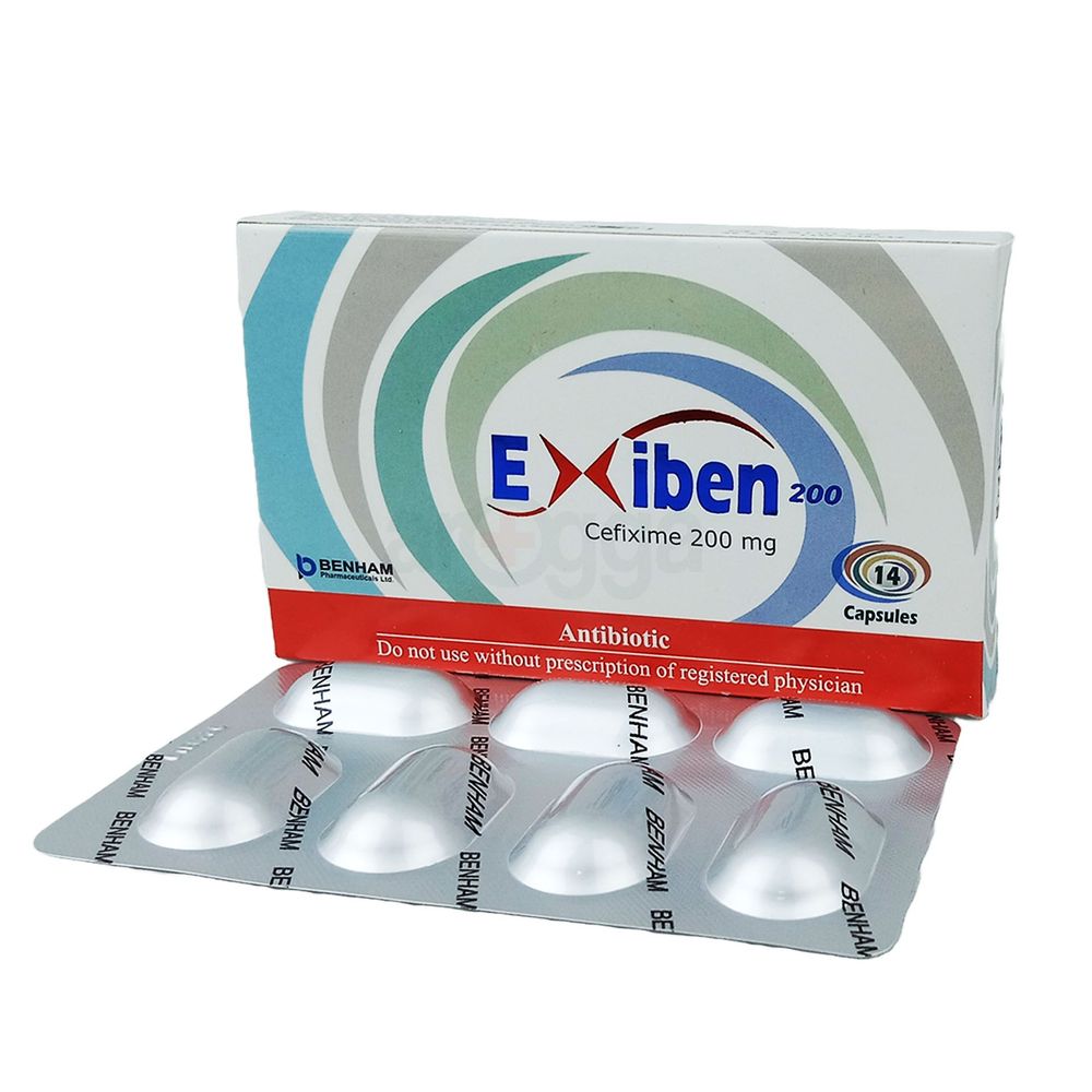 Exiben 200mg Capsule - Arogga Online Pharmacy