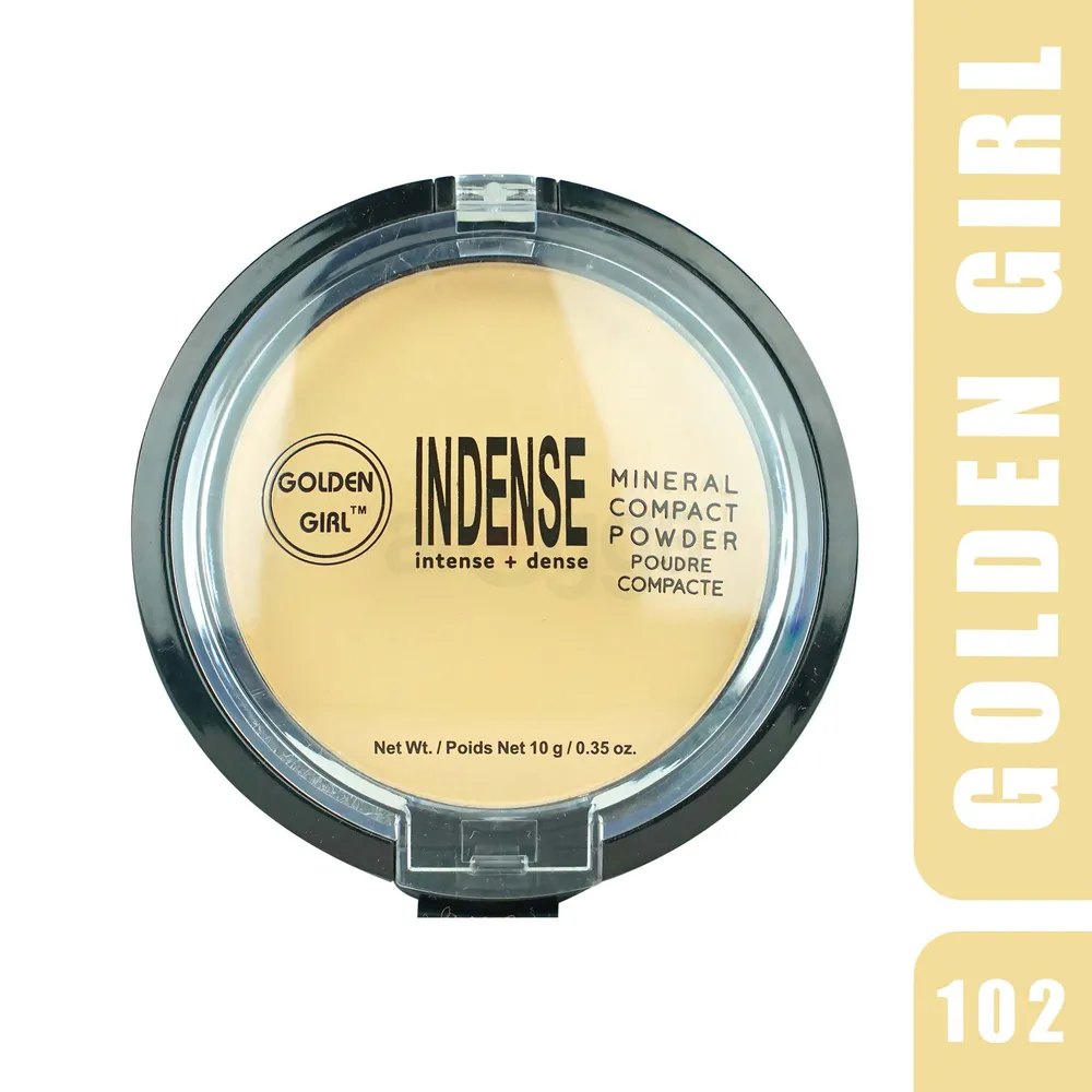Golden Girl Indense Mineral Compact Powder ICP Ivory (102) - Arogga ...
