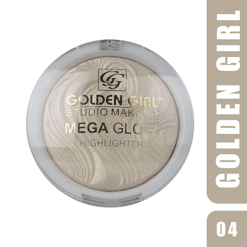 Golden Girl Studio Makeup Mega Glow Highlighter Color (04) - Arogga ...