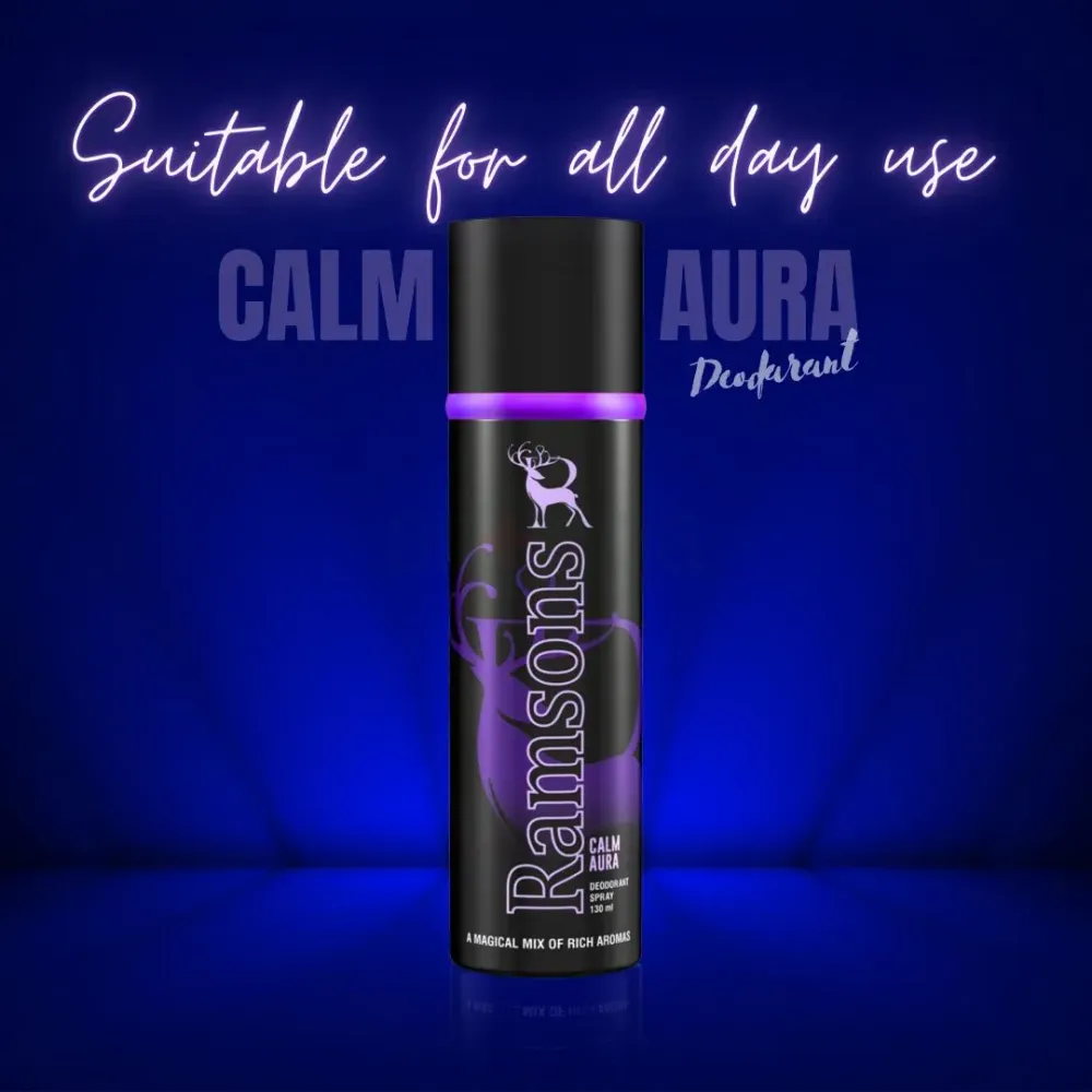 Ramsons Calm Aura Deodorant Spary for Men - Arogga Beauty Store