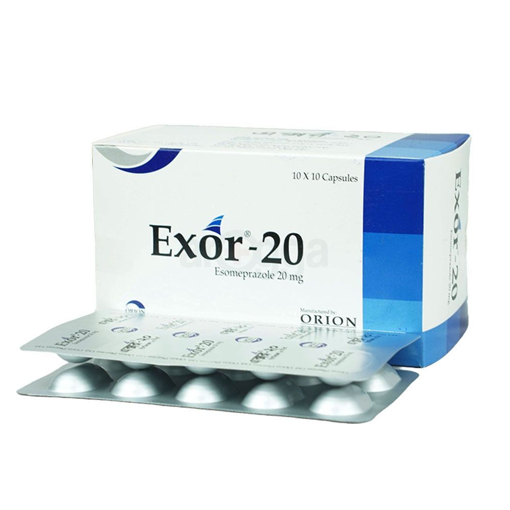 Exor 20mg Capsule - Arogga Online Pharmacy