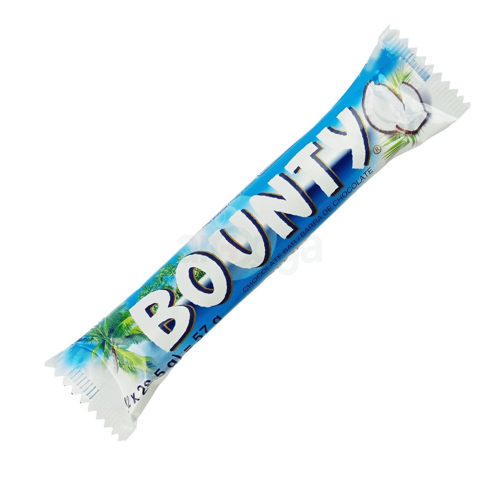 Bounty Coconut Filled Chocolate Bar 57gm - Arogga Ltd