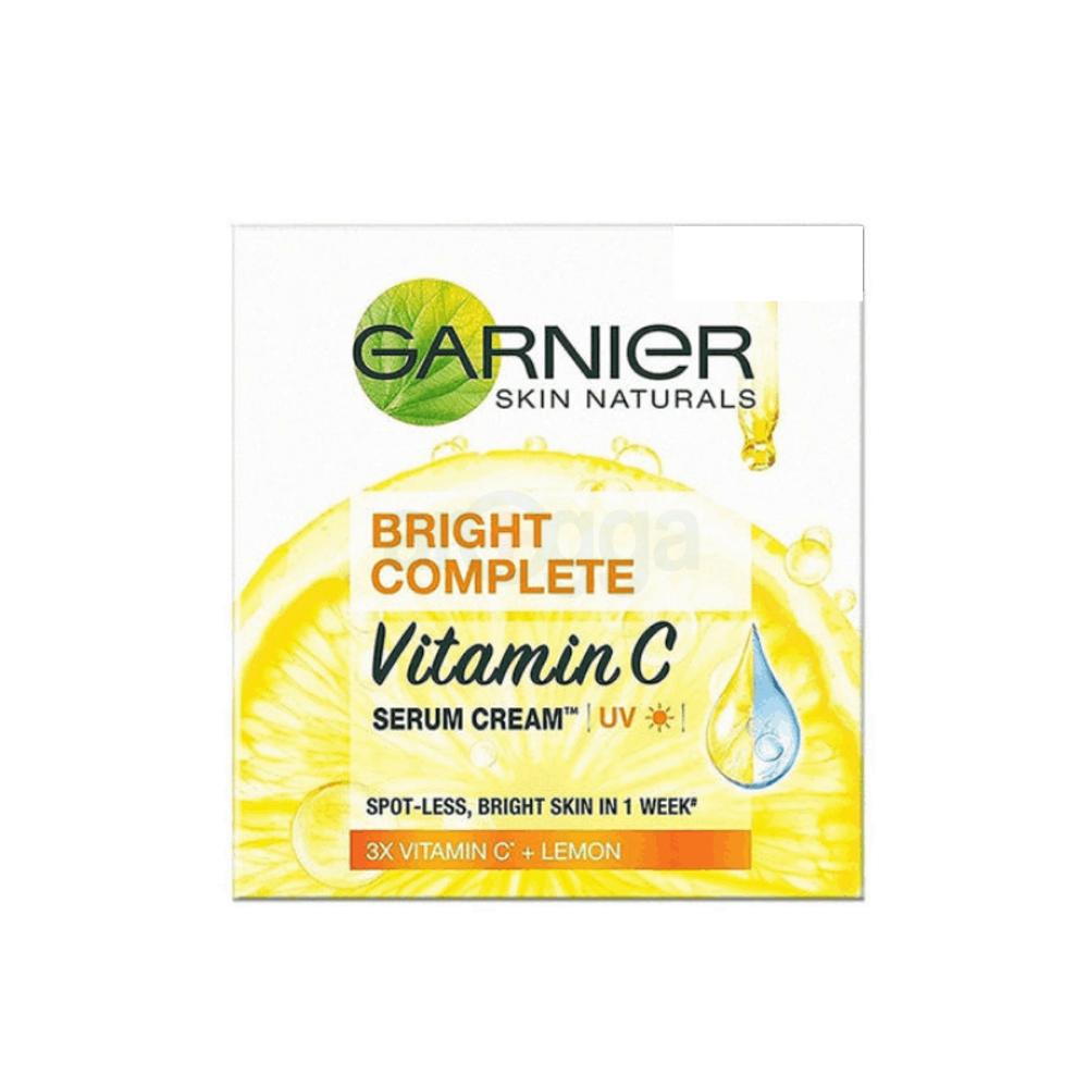Garnier Bright Complete Vitamin C Serum Cream UV 45gm - Arogga Beauty Store