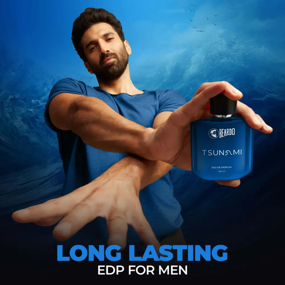 Beardo Tsunami Perfume EDP 100ml - Arogga Beauty Store