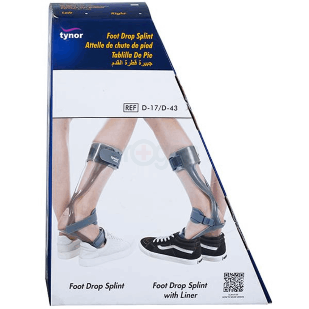 Tynor Foot Drop Splint D-17/D-43 M (Left) - Arogga Online Pharmacy