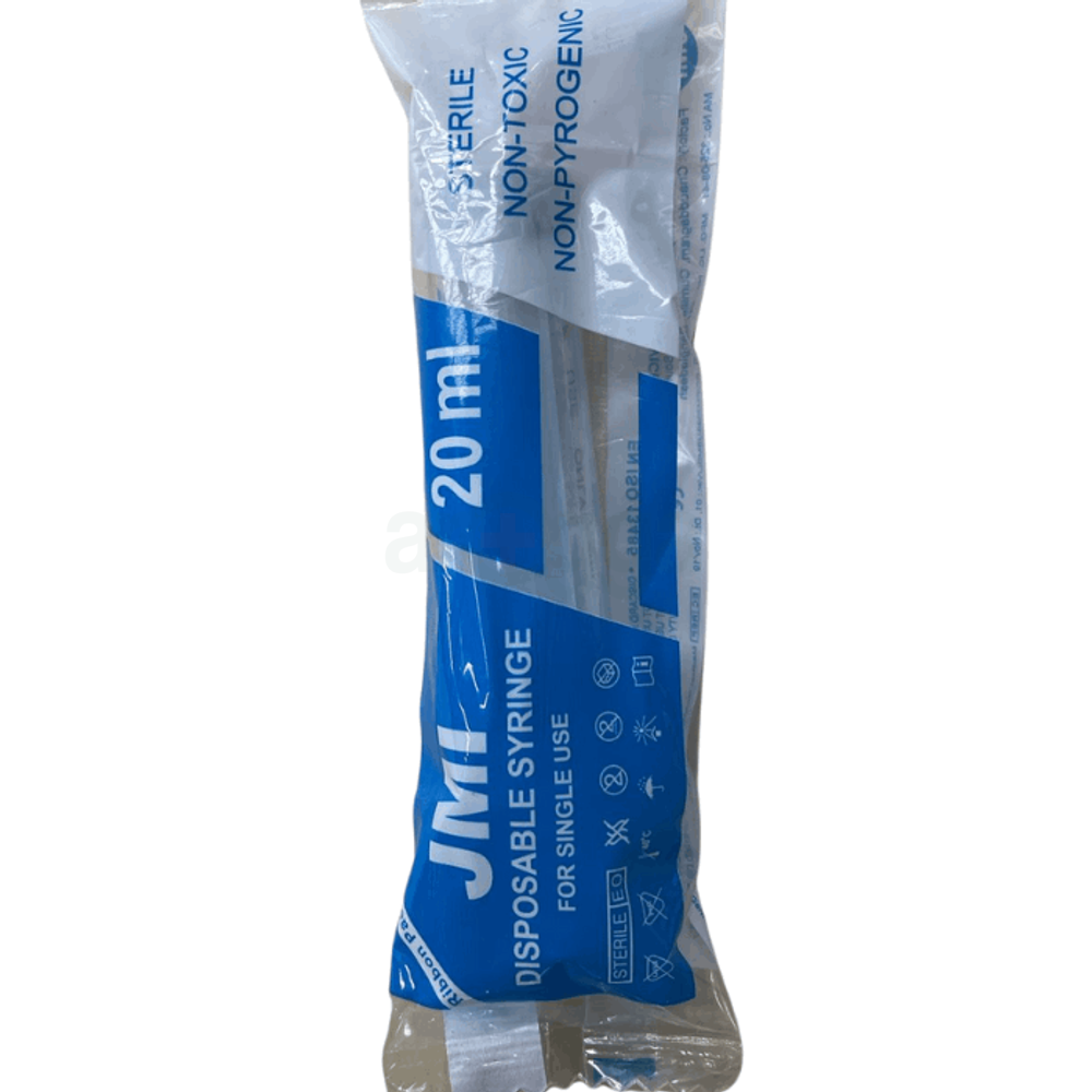 JMI Disposable Syringe 20ml - Arogga Online Pharmacy