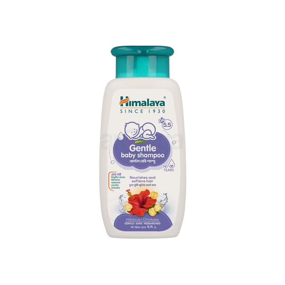 Himalaya Gentle Baby Shampoo pH 5.5 - 100ml - Arogga Online Pharmacy