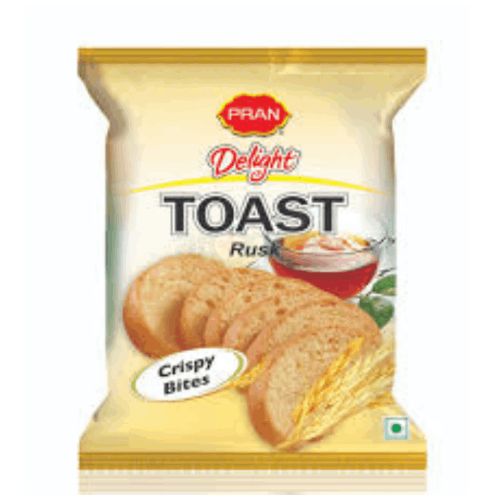 Delight Toast Biscuit 250gm - Arogga Ltd