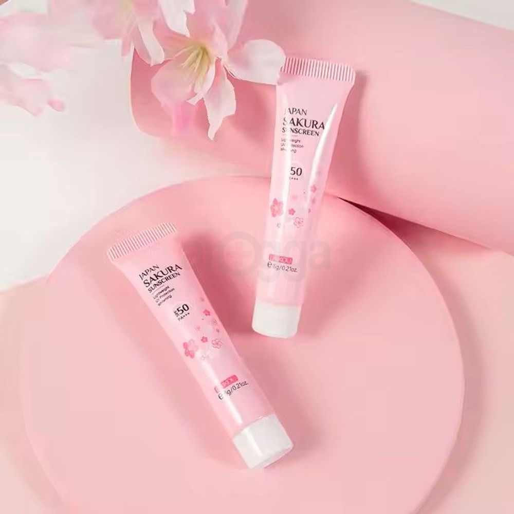 Laikou Japan Sakura Sunscreen SPF50 PA+++ - Arogga Beauty Store