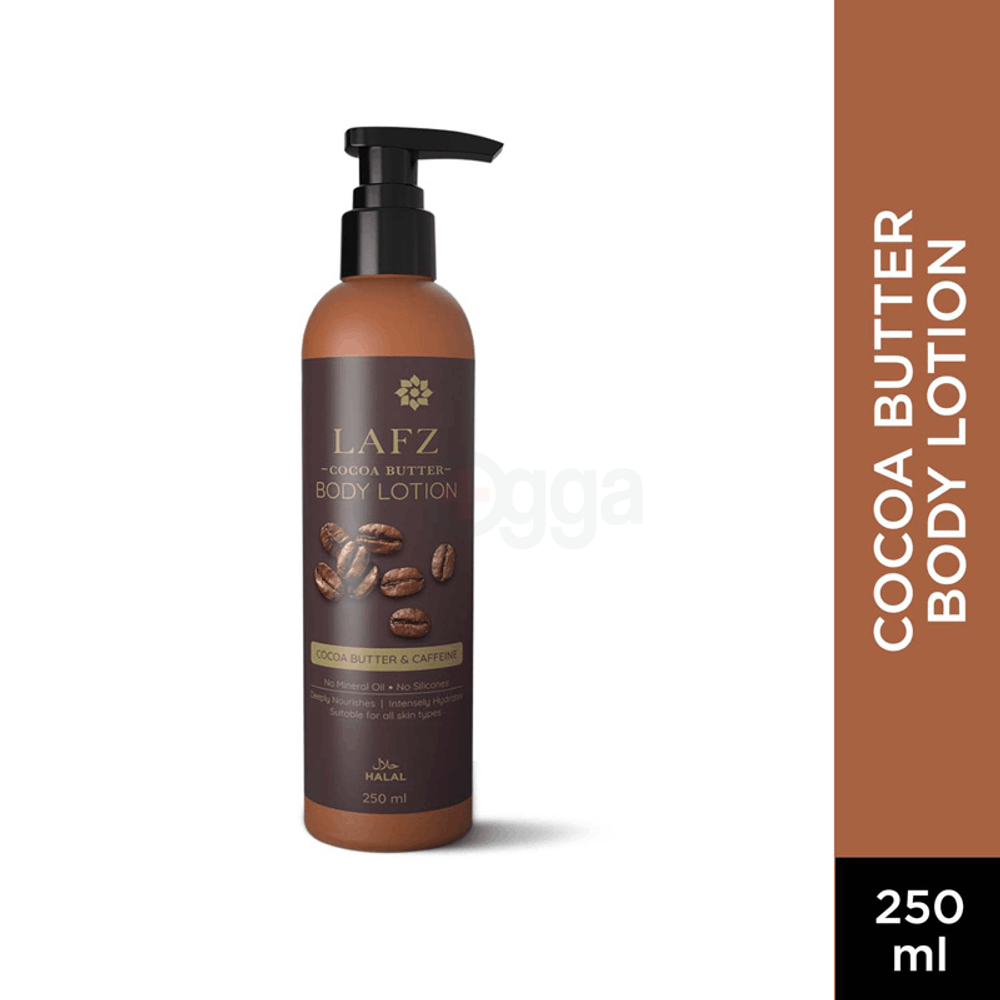 Lafz Cocoa Butter Body Lotion 250ml - Arogga Beauty Store Lafz Cocoa Butter Body Lotion 250ml - Arogga Beauty Store