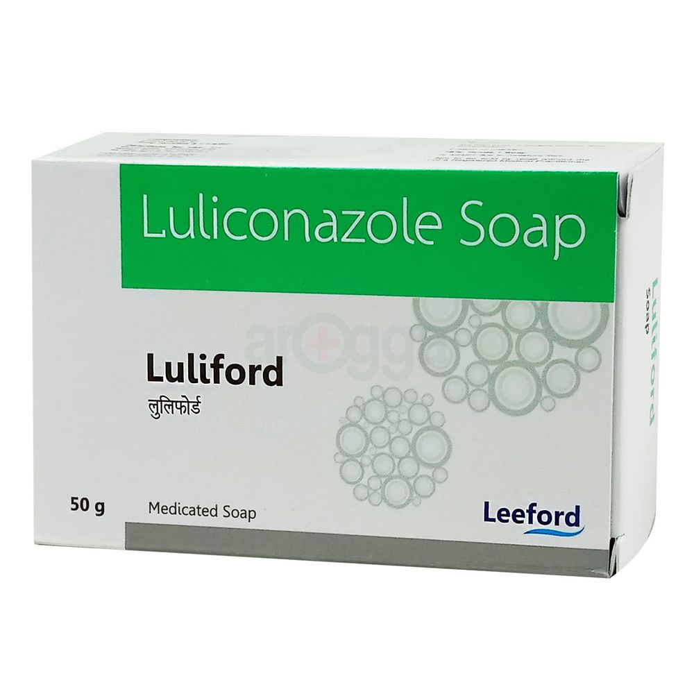 Luliford Luliconazole Soap 50gm - Arogga Beauty Store