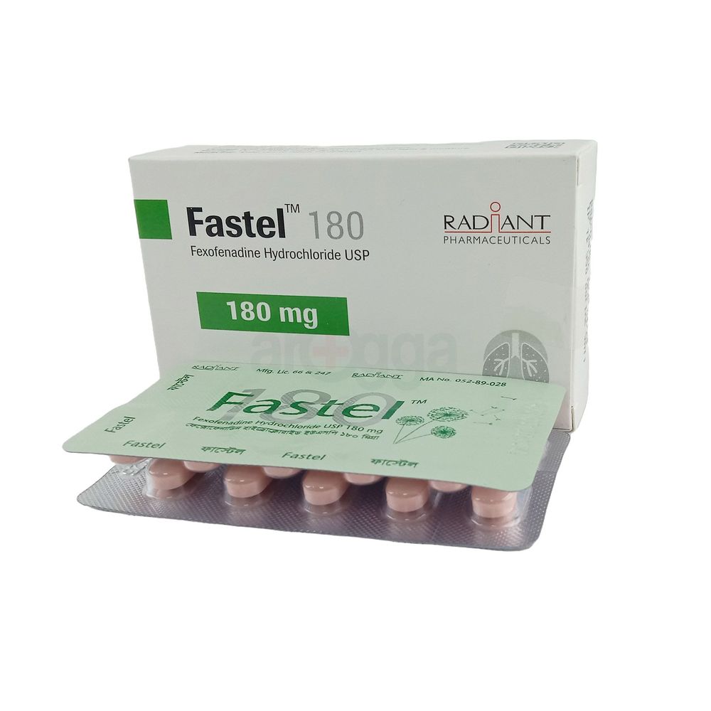Fastel 180mg Tablet - Arogga Online Pharmacy