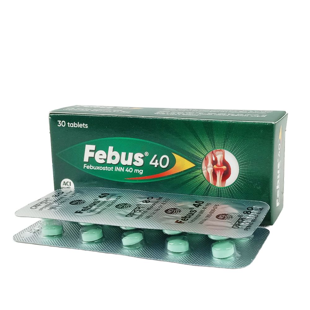 Febus 40mg Tablet - Arogga Online Pharmacy