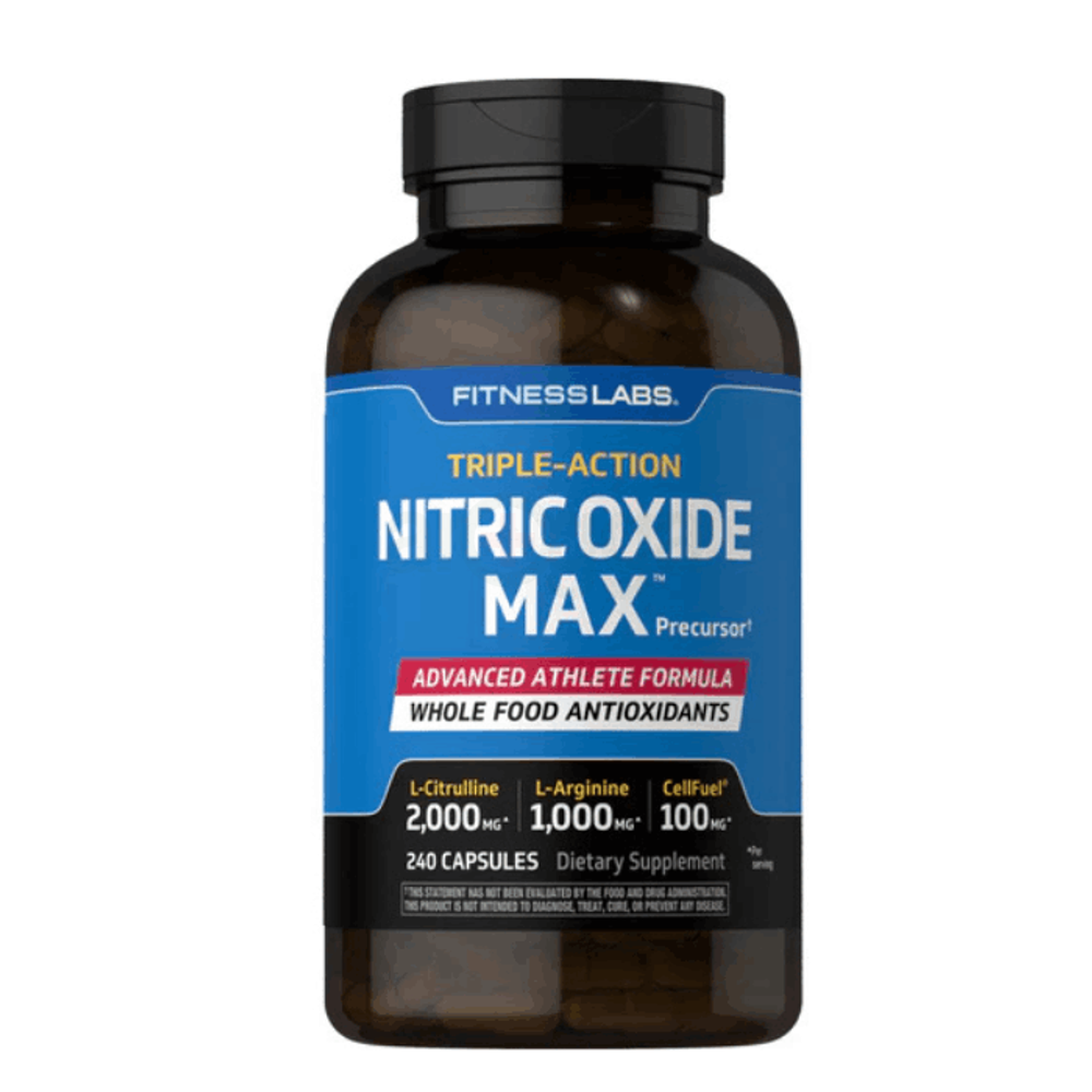 Fitness Labs Nitric Oxide Max, 240 Capsules - Arogga Online Pharmacy
