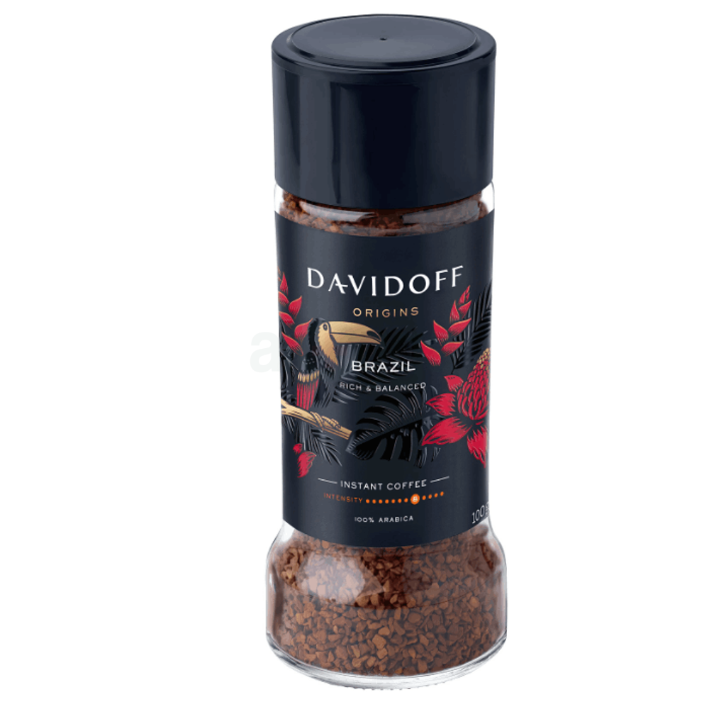 Davidoff Origins Brazil Rich & Balanced Instant Coffee - 100g price in ...