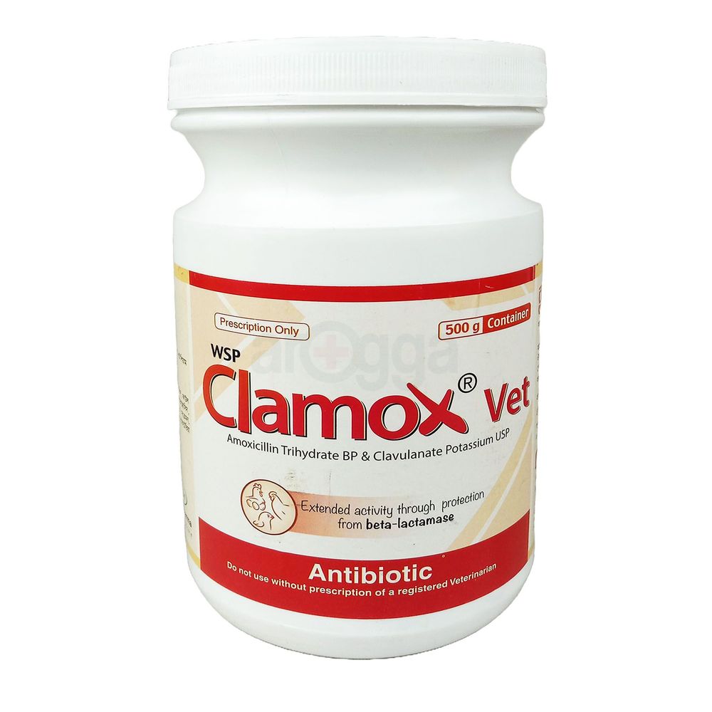 Clamox Vet 500gm price in Bangladesh | Arogga