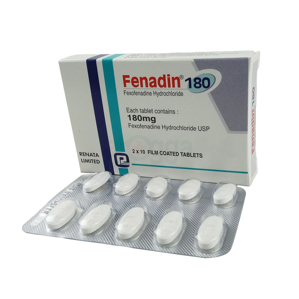 Fenadin 180mg Tablet - Arogga Online Pharmacy