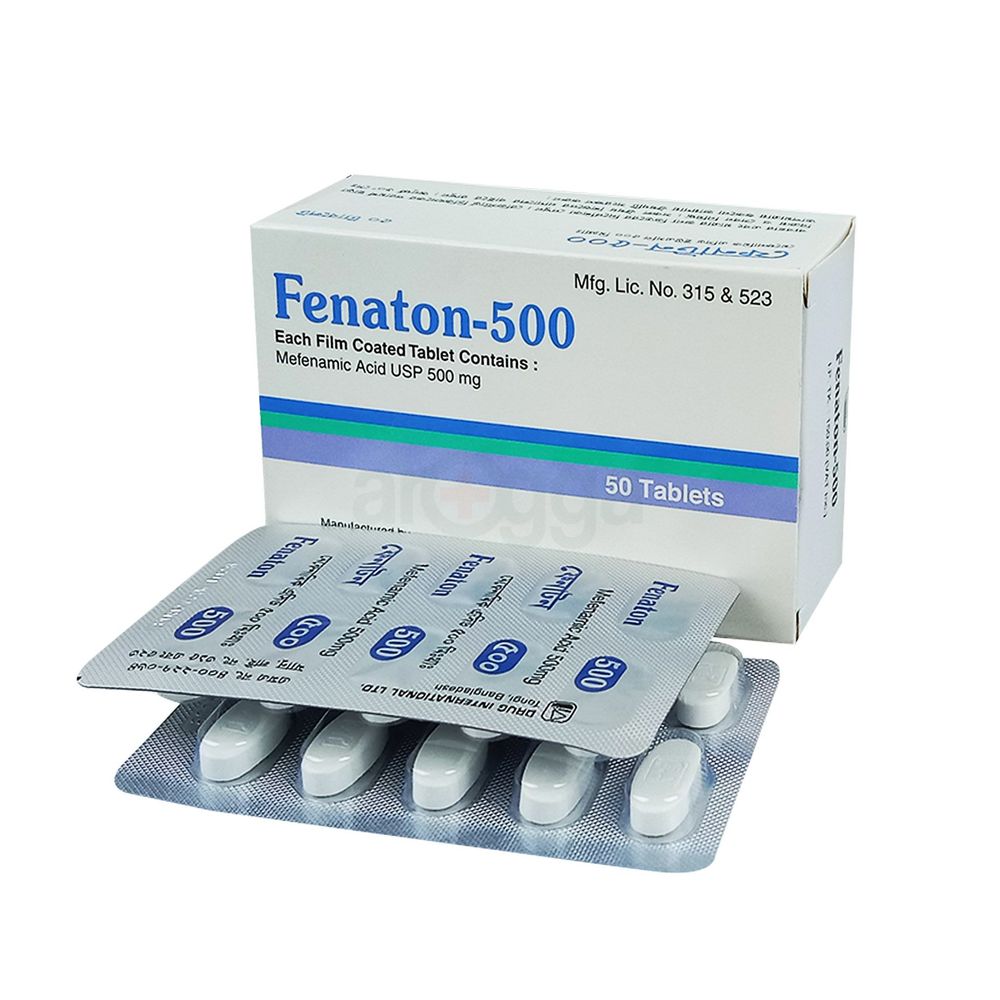 Fenaton 500mg Tablet - Arogga Online Pharmacy