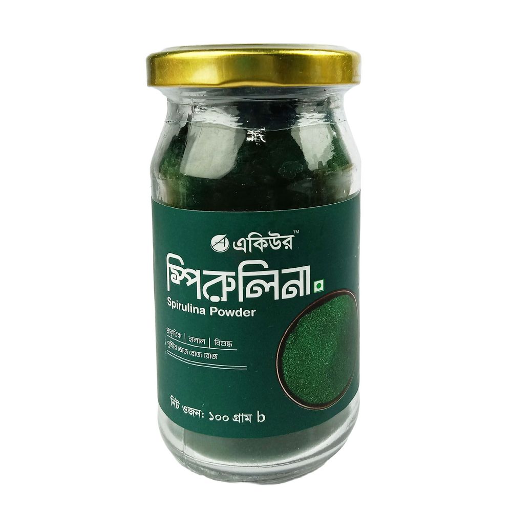 Acure Spirulina Powder (স্পীরুলিনা)- 100 Gram price in Bangladesh | Arogga