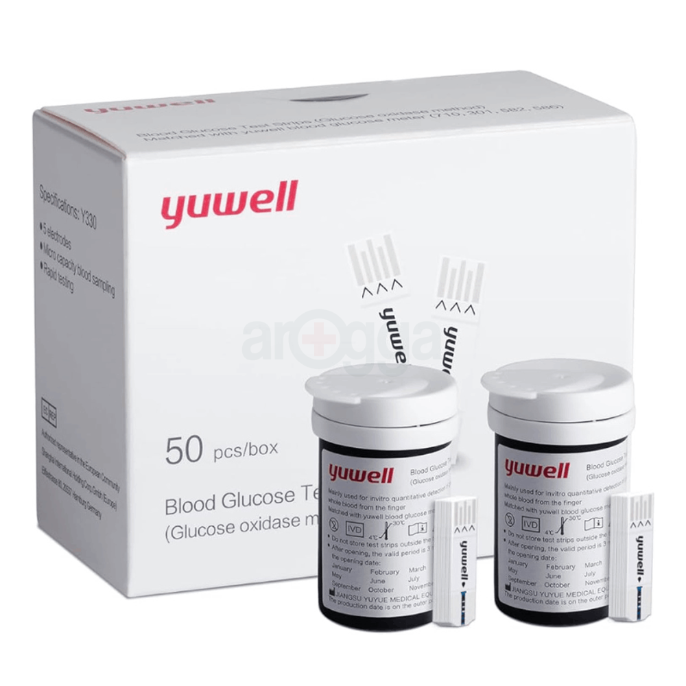 Yuwell Blood Glucose Strip 25's Pack - Arogga Online Pharmacy