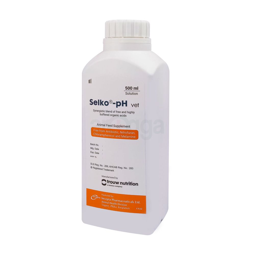 Selko-pH Solution Vet 500ml - Arogga Online Pharmacy
