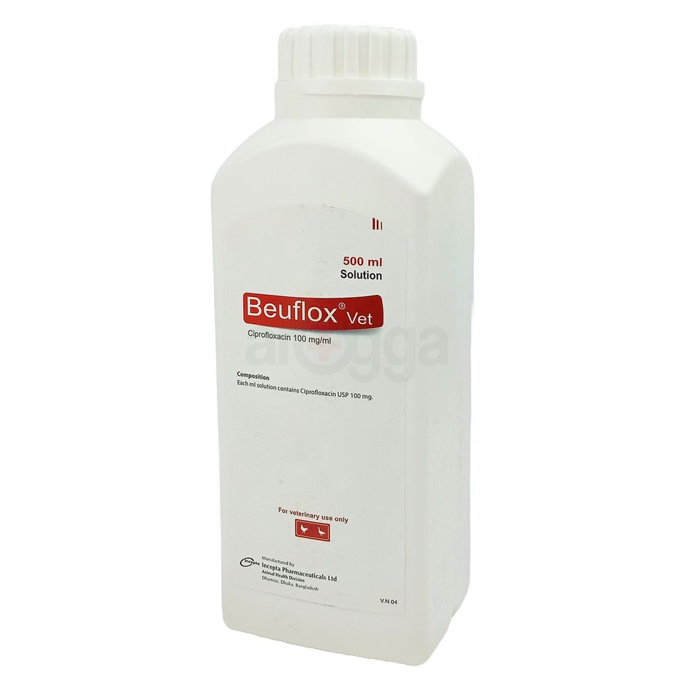 Beuflox Solution Vet 500ml - Arogga Online Pharmacy
