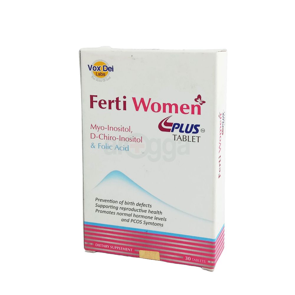Ferti Women Plus 1000mg+25mg+0.2mg tablet - Arogga Online Pharmacy