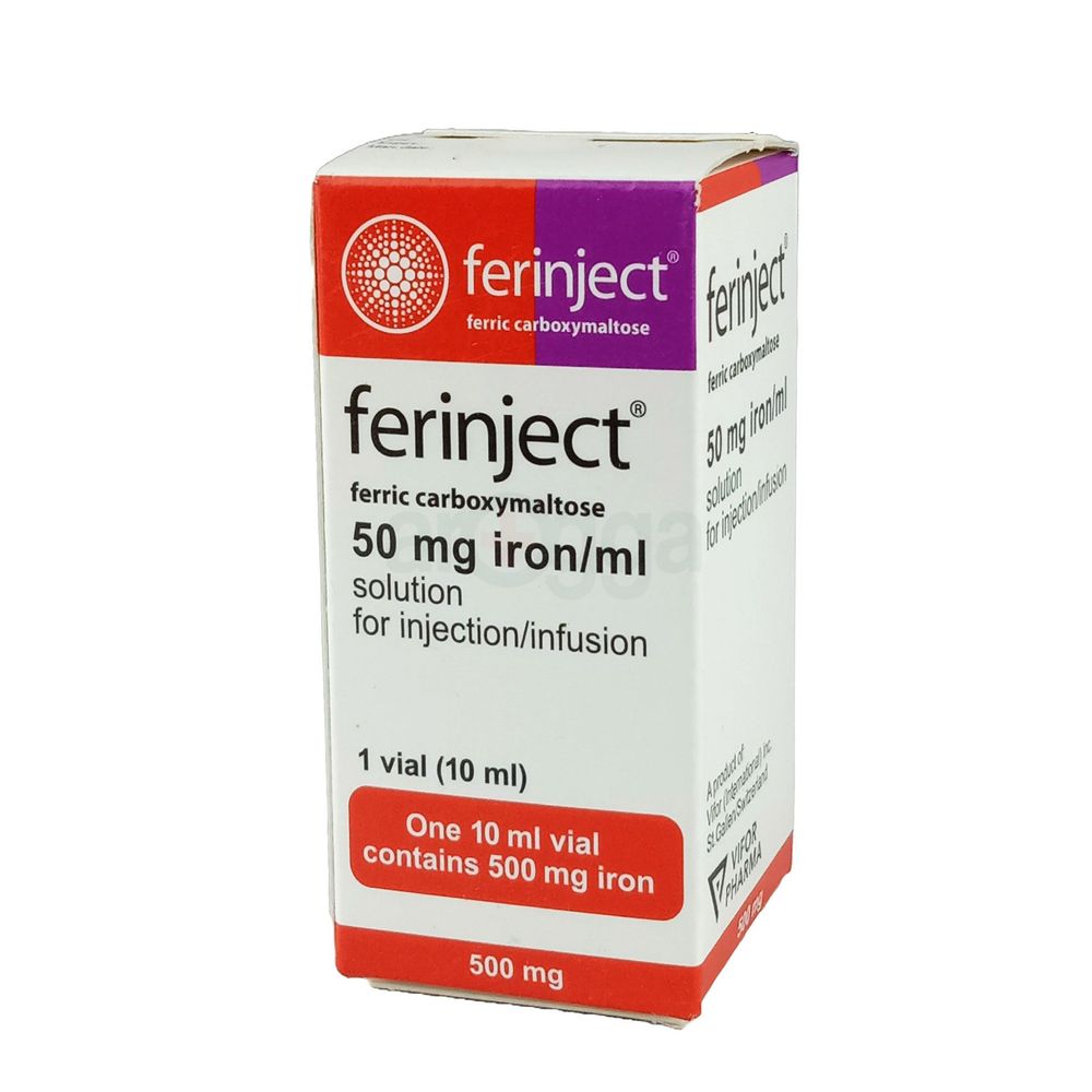 Ferinject 500/10ml 500mg/10ml Injection - Arogga Online Pharmacy