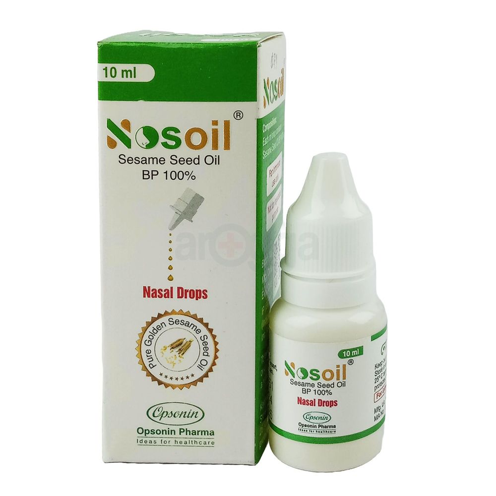 Nosoil Nasal Drop 10ml nasal_drop - Arogga Online Pharmacy