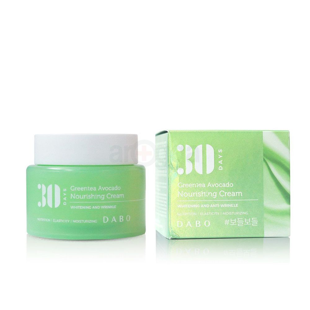 Dabo Greentea Avocado Nourishing Cream 100ml - Arogga Beauty Store