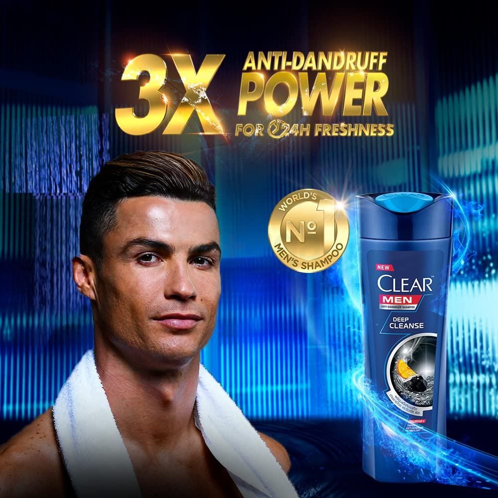 Clear Men Deep Cleanse Anti Dandruff Shampoo - Arogga Beauty Store