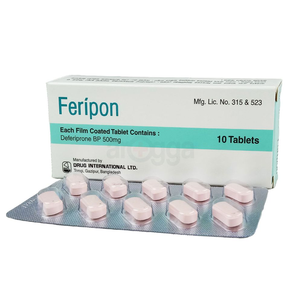 Feripon 500mg Tablet - Arogga Online Pharmacy