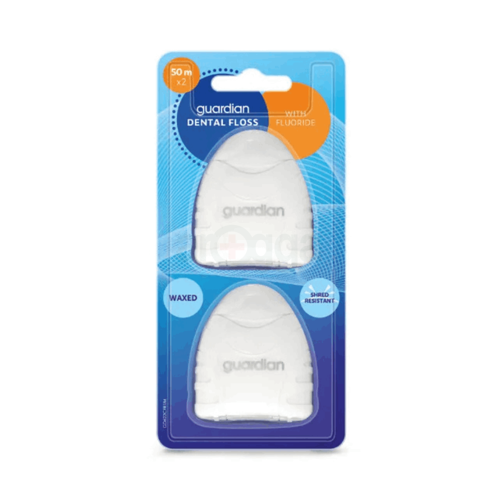 Dental Floss With Fluoride Twin's Pack (Guardian) - Arogga Beauty Store