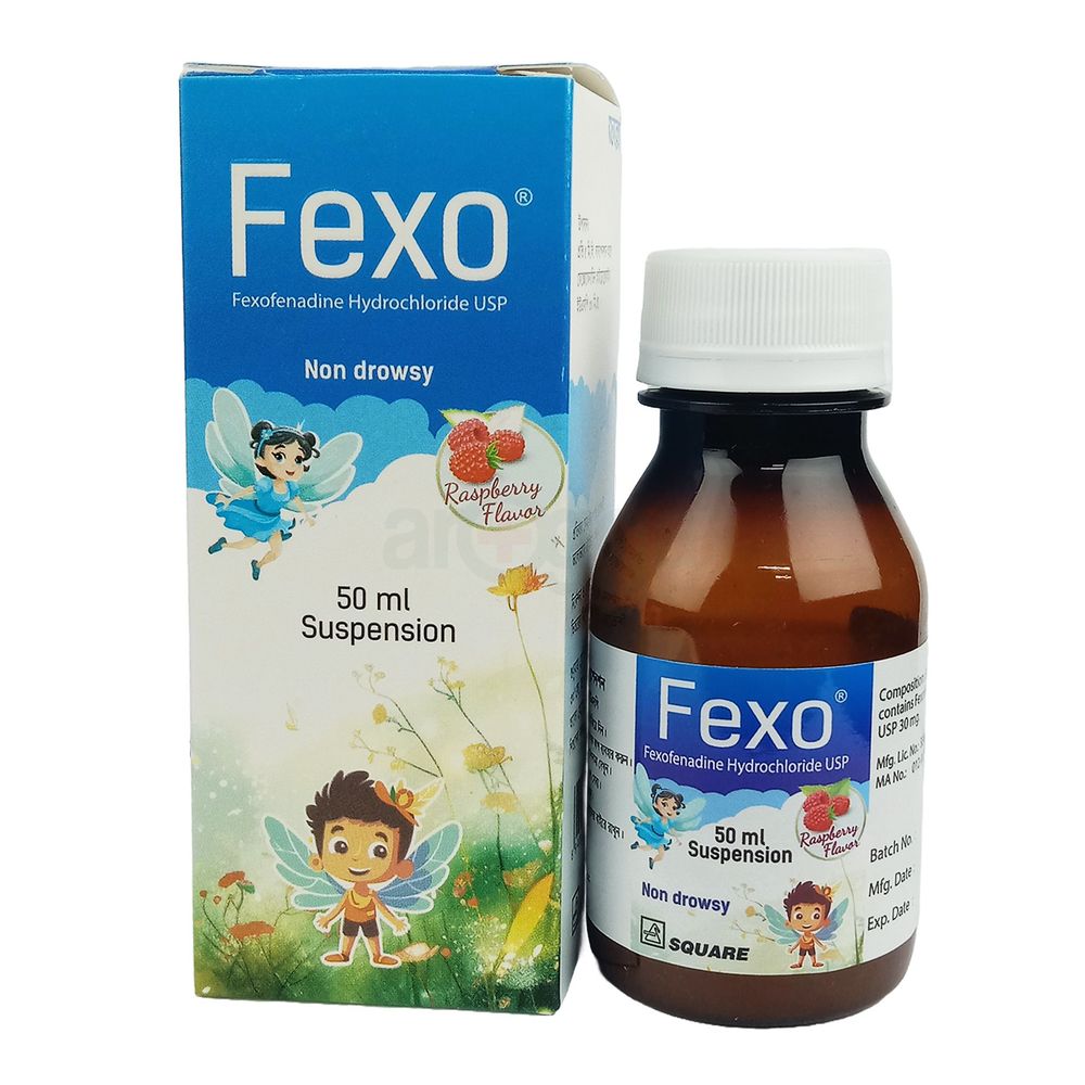 Fexo 30mg/5ml Suspension - Arogga Online Pharmacy
