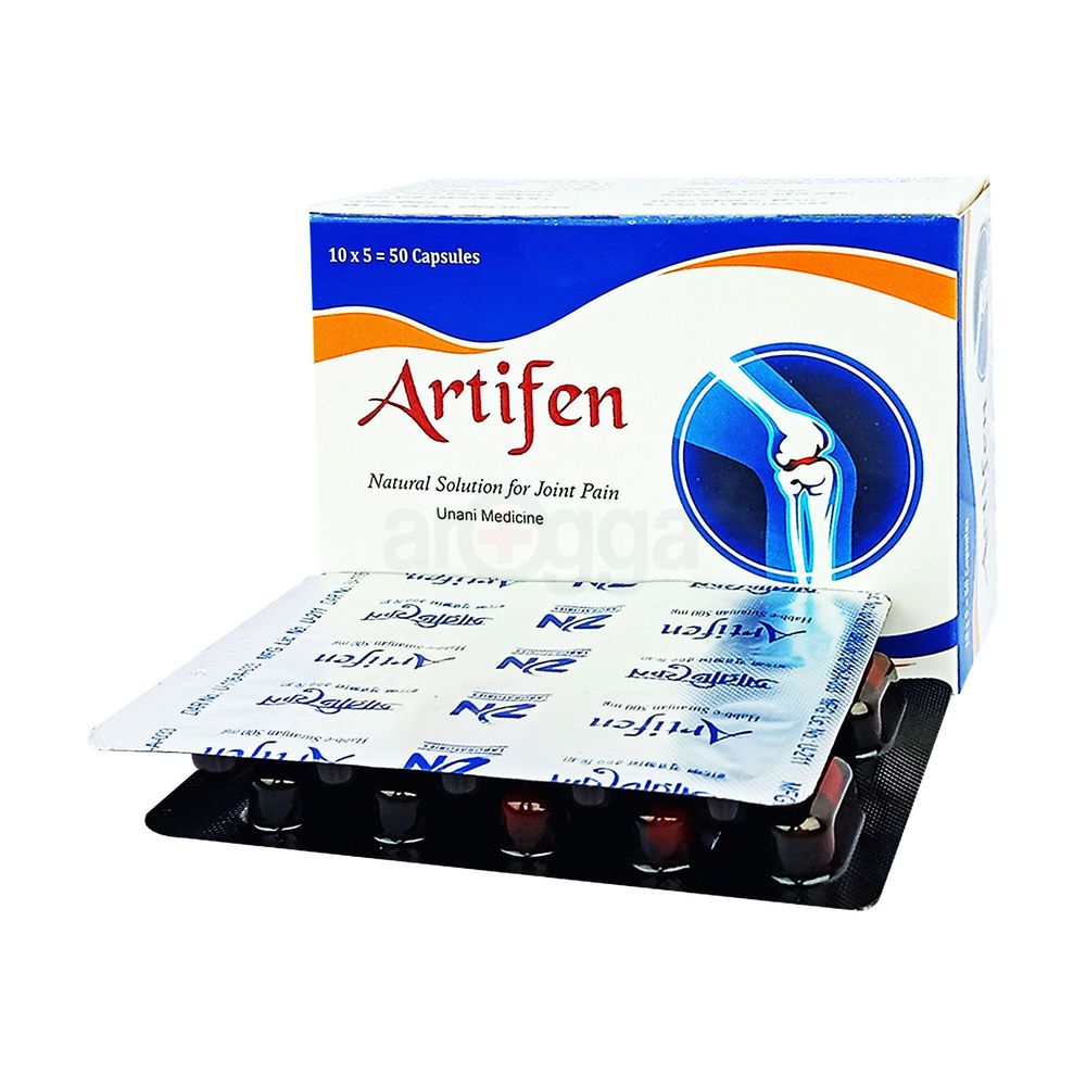 Artifen 50 500mg capsule - Arogga Online Pharmacy