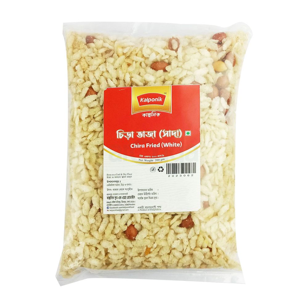 Kalponik Chira Fried (White) 200gm - Arogga Ltd