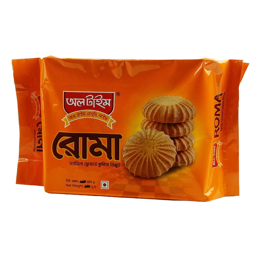All Time Roma Vanilla Flavored Cookies Biscuit price in Bangladesh | Arogga