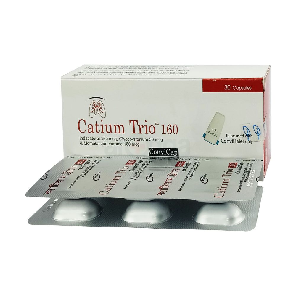 Catium Trio 160 150mcg+50mcg+160mcg inhalation_capsule - Arogga Online ...