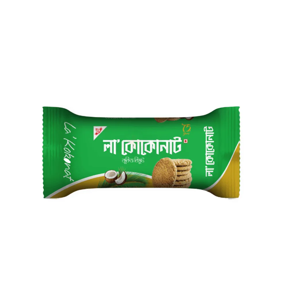 La' Kokonat Cookies Biscuit (Haque) 100gm - Arogga Ltd