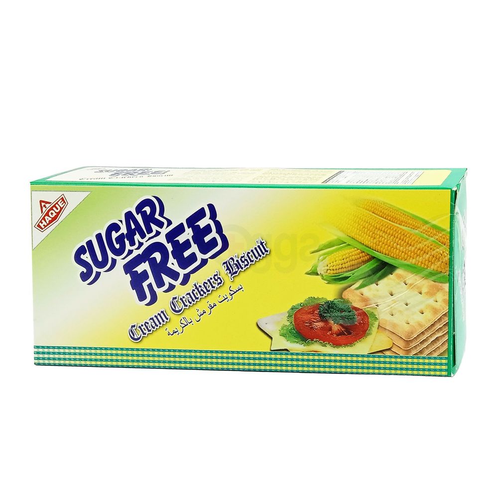Sugar Free Cream Crackers Biscuit (Haque) 125gm - Arogga Ltd