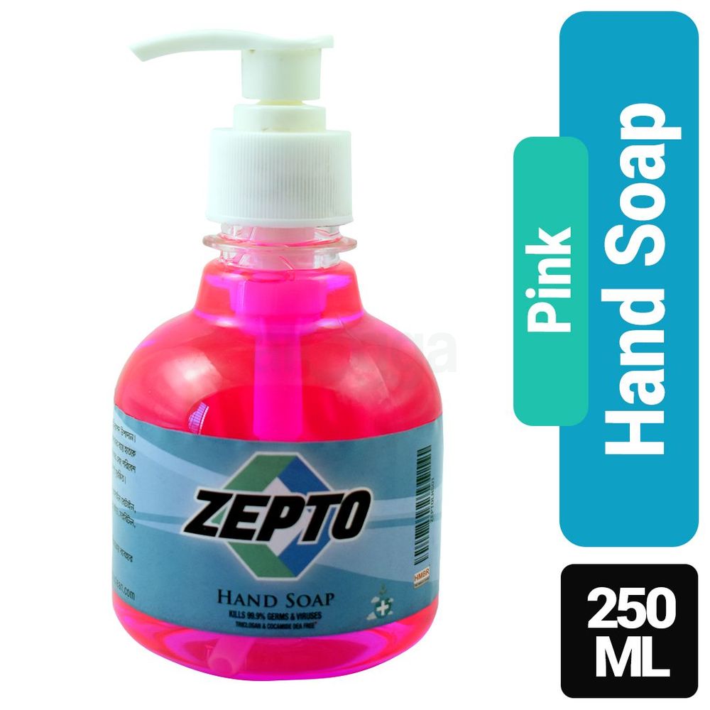 Zepto Original Pink Liquid Hand Soap 250ml price in Bangladesh | Arogga