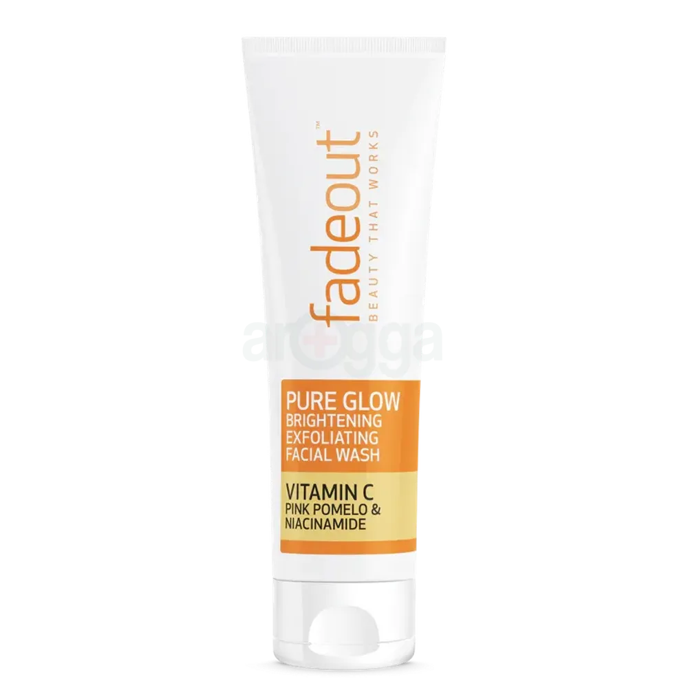 Fade Out Pure Glow Brightening Exfoliating Face Wash 100ml - Arogga ...