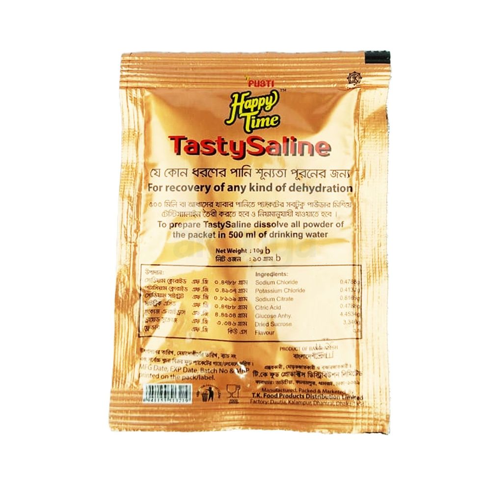 Pusti Happy Time Tasty Saline 10gm - Arogga Ltd