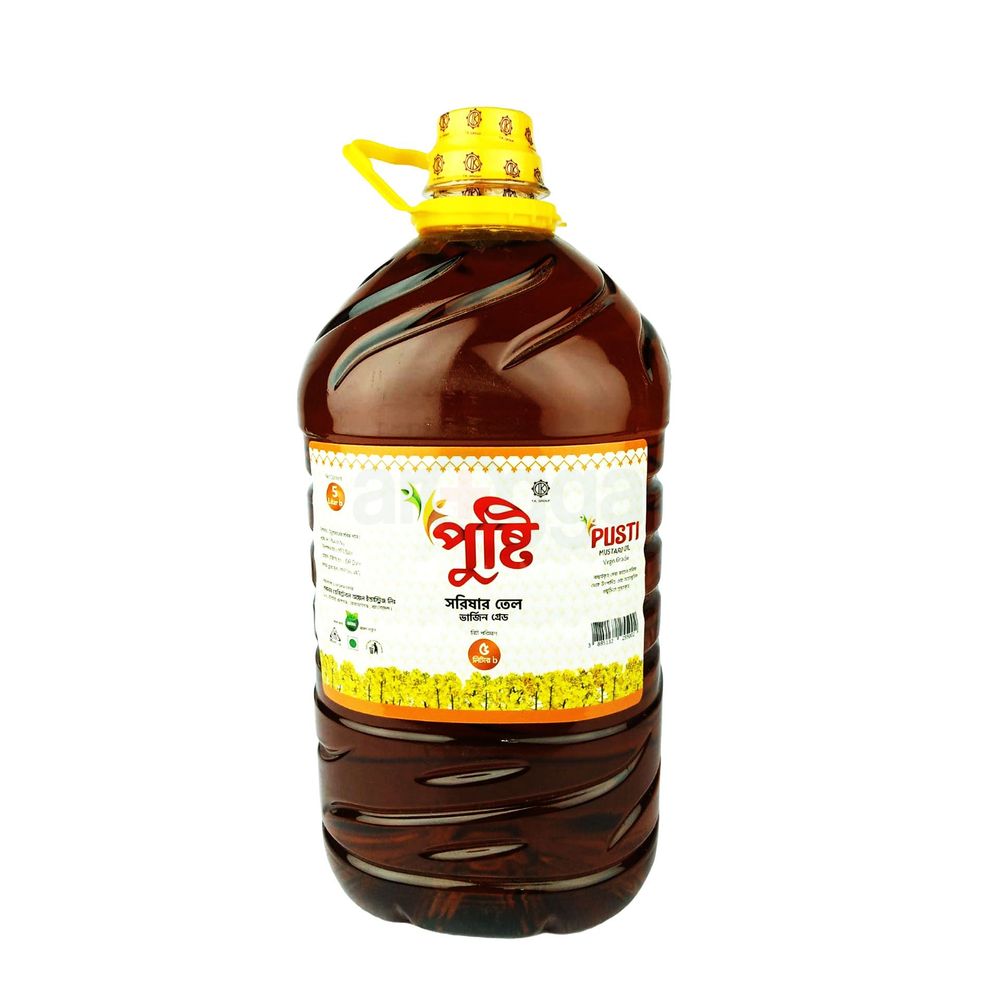 PUSTI Mustard Oil 5ltr - Arogga Ltd